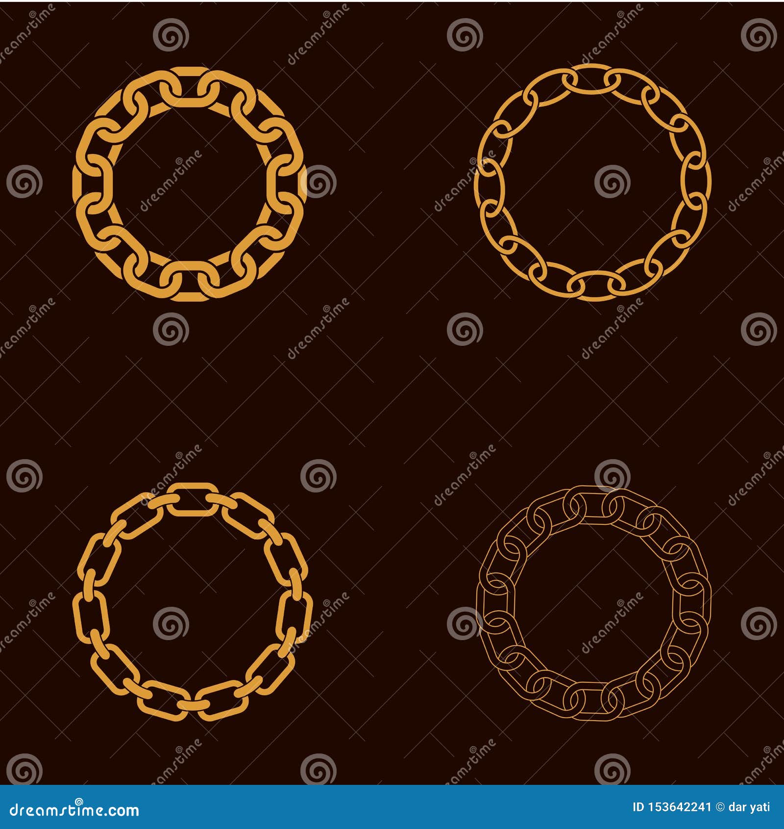 Chain Link Icon Vector Illustration Stock Illustration - Illustration ...