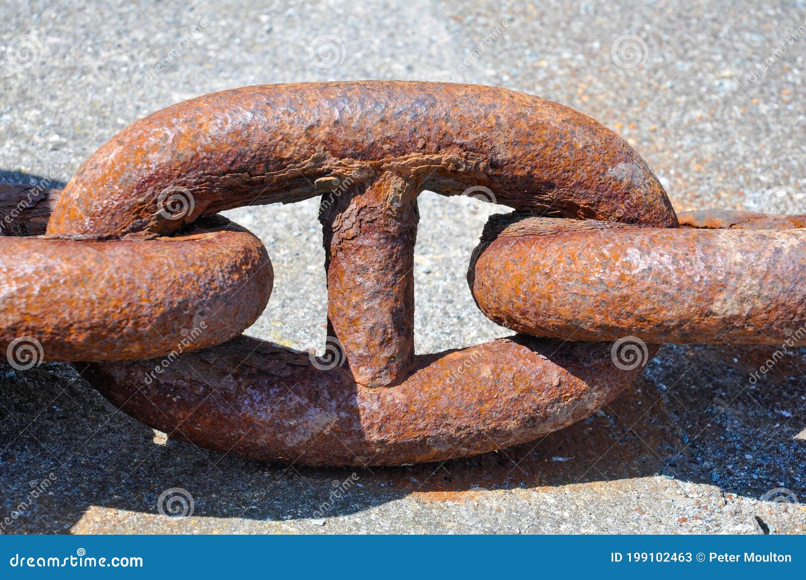 Chain Link Strength stock image. Image of industry, lifting - 199102463