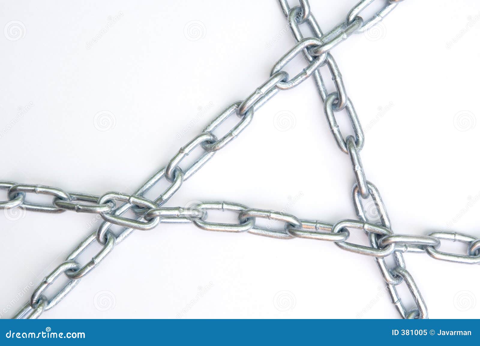 Chain links stock image. Image of steel, line, managed - 381005