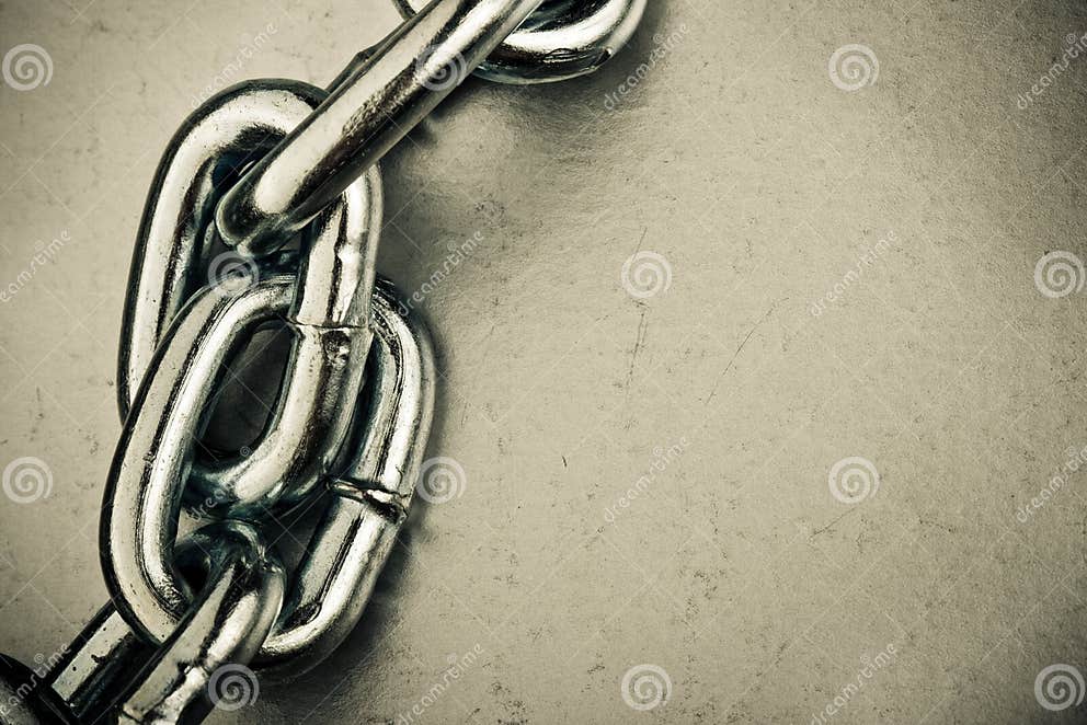 Chain links stock image. Image of join, linked, reliable - 8214673