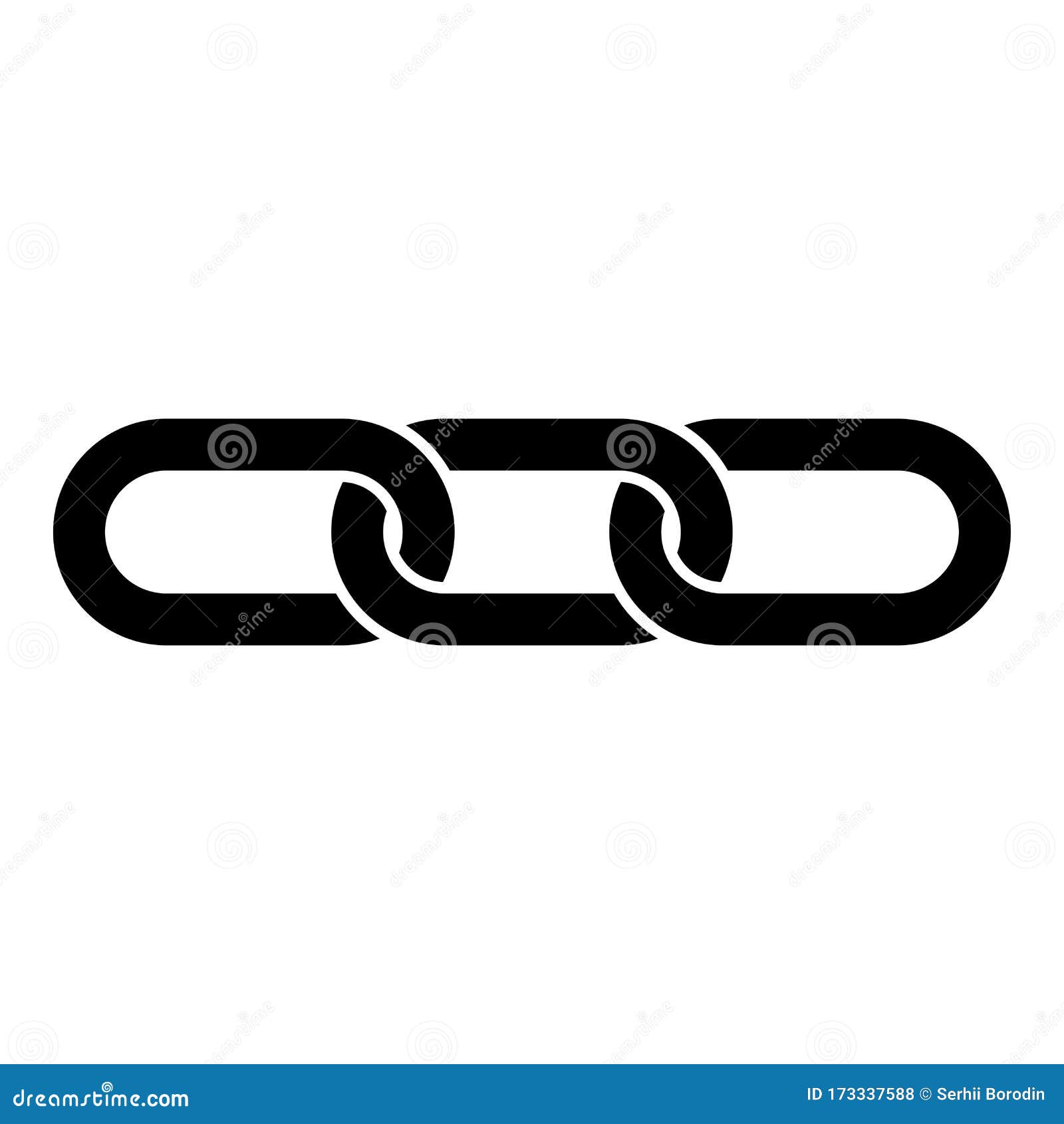 Interlock Icon In Trendy Design Style. Interlock Icon Isolated On White ...