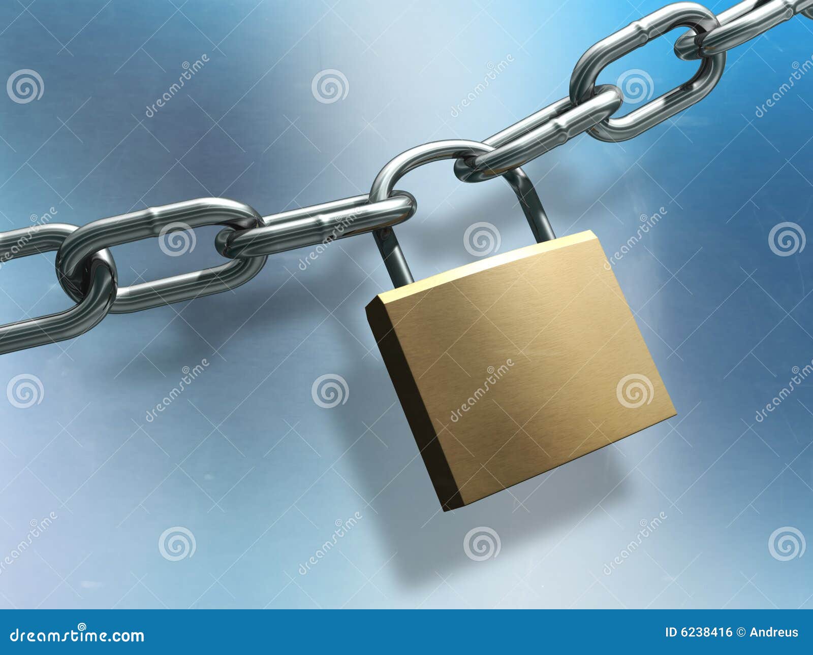 Chain and lock stock illustration. Illustration of pull - 6238416