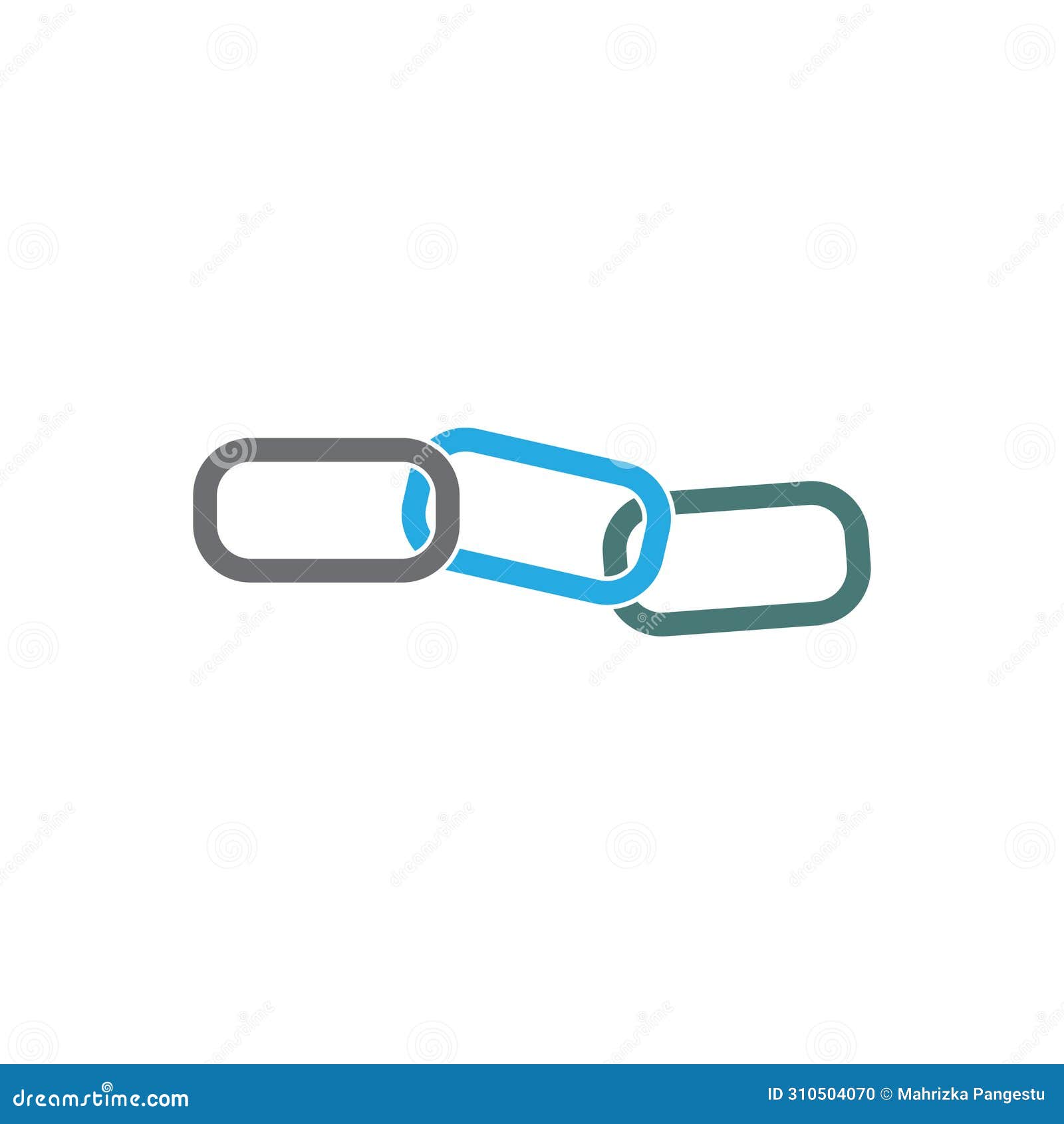 Chain logo stock vector. Illustration of security, concept - 310504070