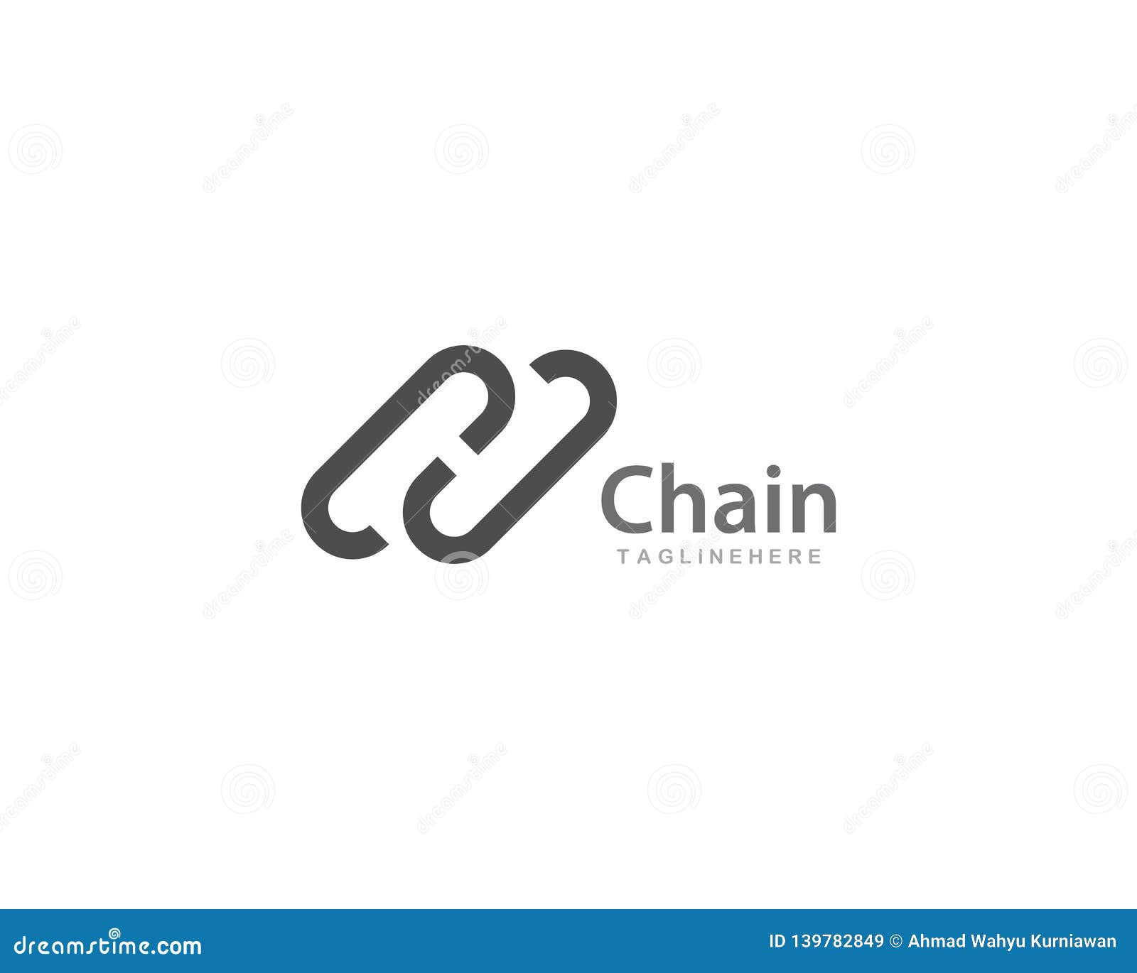Chain logo vector template stock vector. Illustration of unite - 139782849