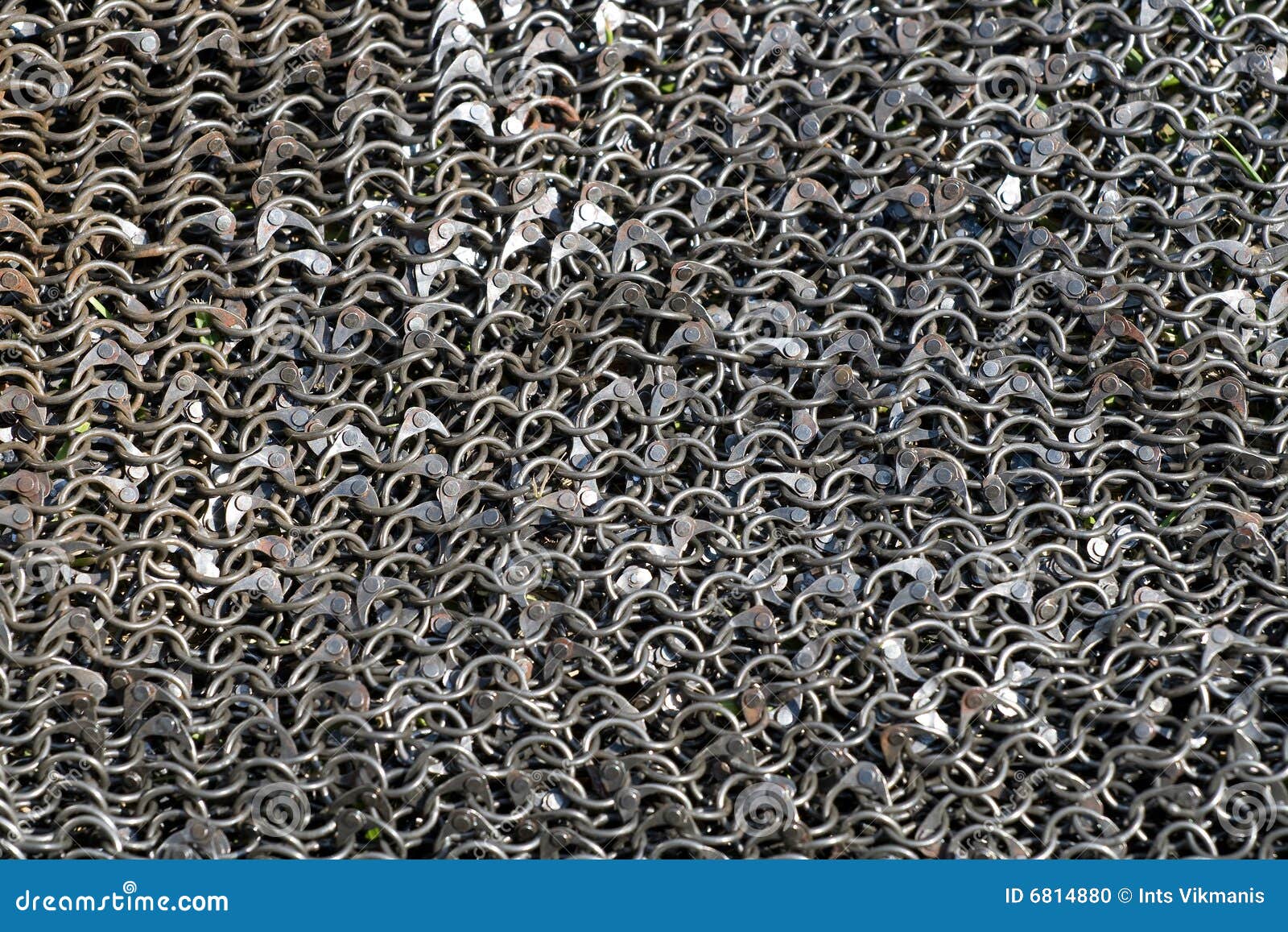 Chain mail armour texture stock photo. Image of chainmail - 6814880
