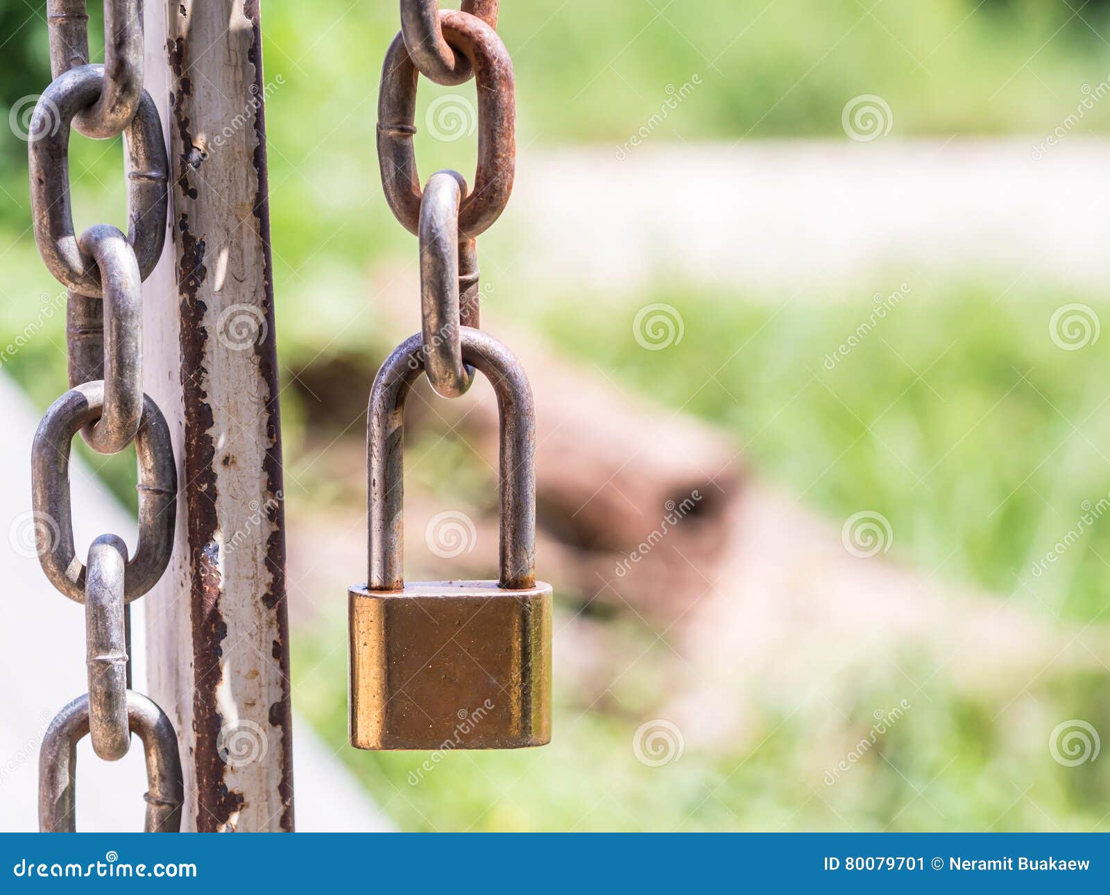 A chain. stock image. Image of secure, safety, password - 80079701