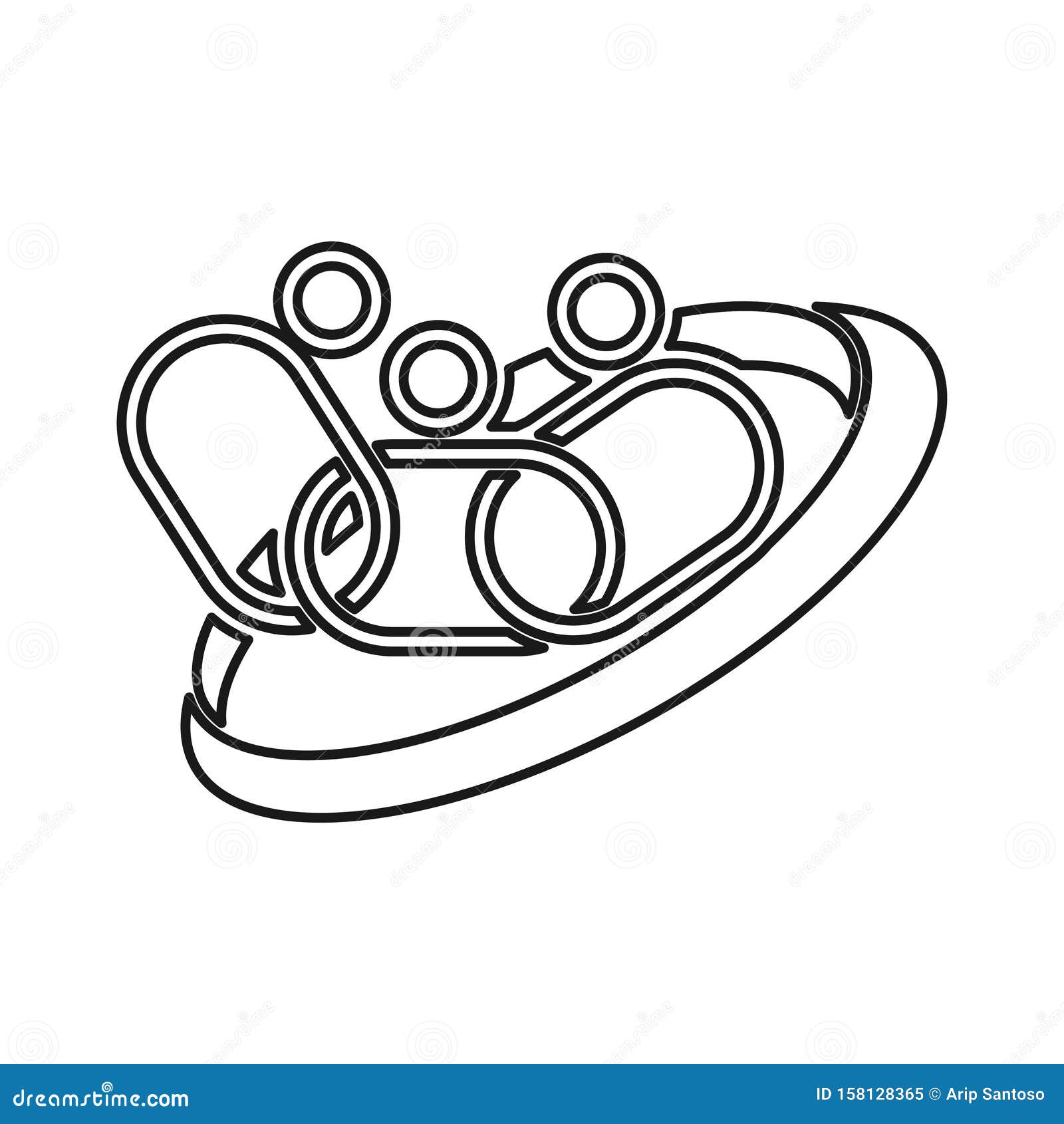 Chain People Connection Commitment Teamwork Together Outline Logo Stock ...