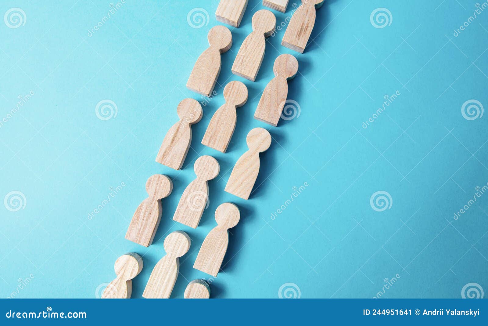 Queue Line At Tropical Beach To Use The Restroom With White Rope Stock ...