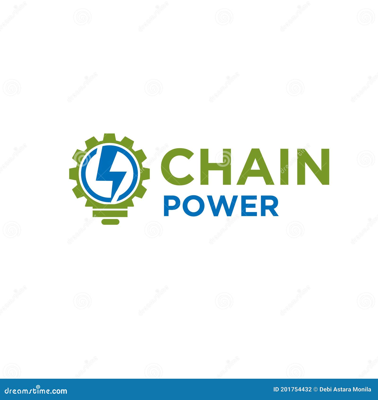 Chain Power Electric Logo Designs for Technology Symbol Stock ...