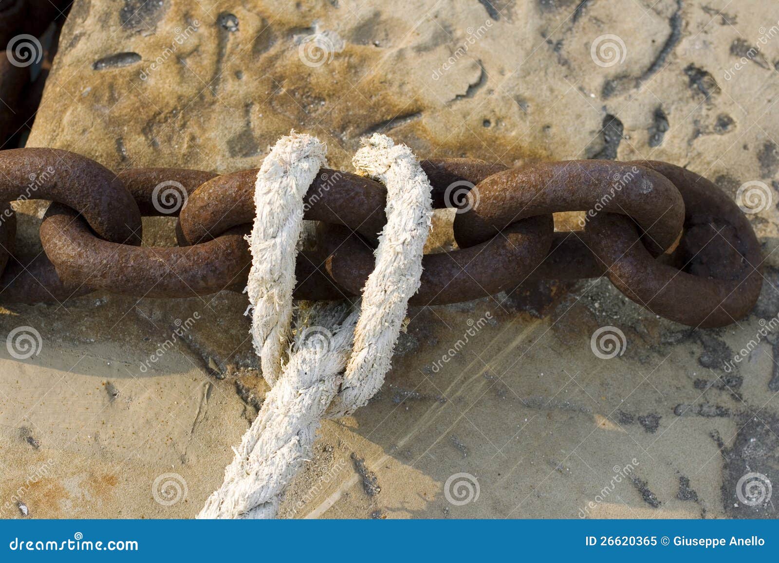 Chain and rope stock image. Image of confusion, pile - 26620365