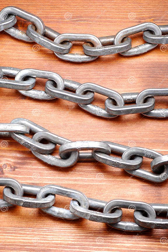 Chain of steel stock image. Image of connection, object - 26129773