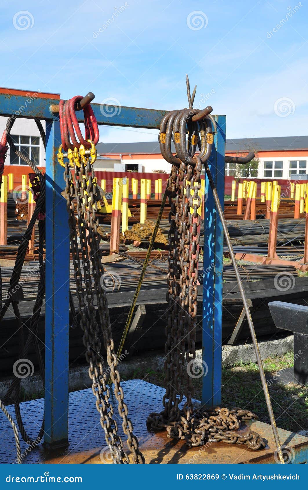 Chain strop / slings stock image. Image of slings, shear - 63822869