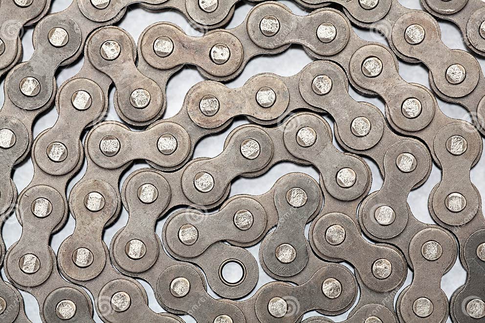 Chain Texture stock photo. Image of bicycle, industrial - 23839616