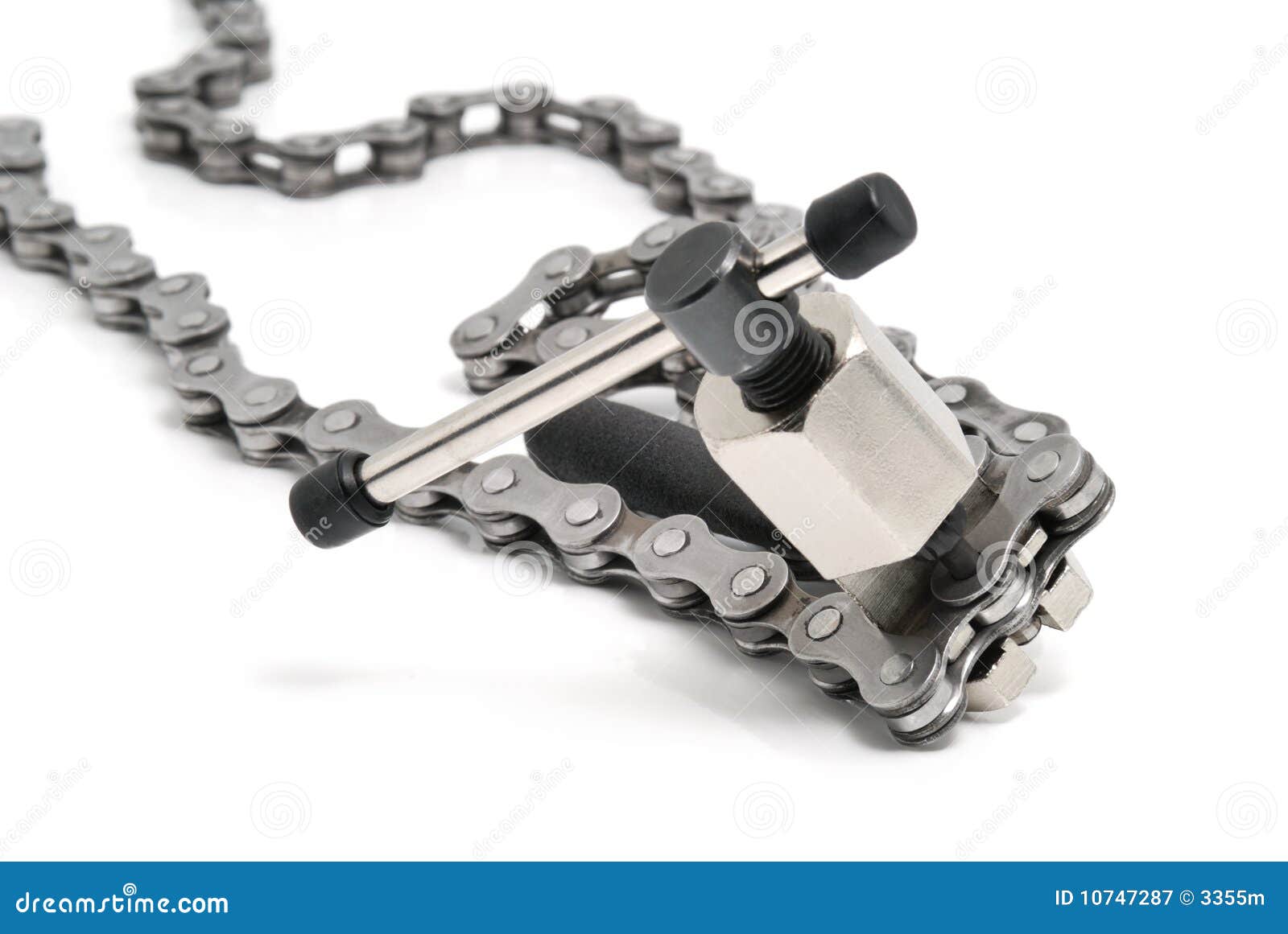 Chain tool stock image. Image of tools, device, metallic - 10747287