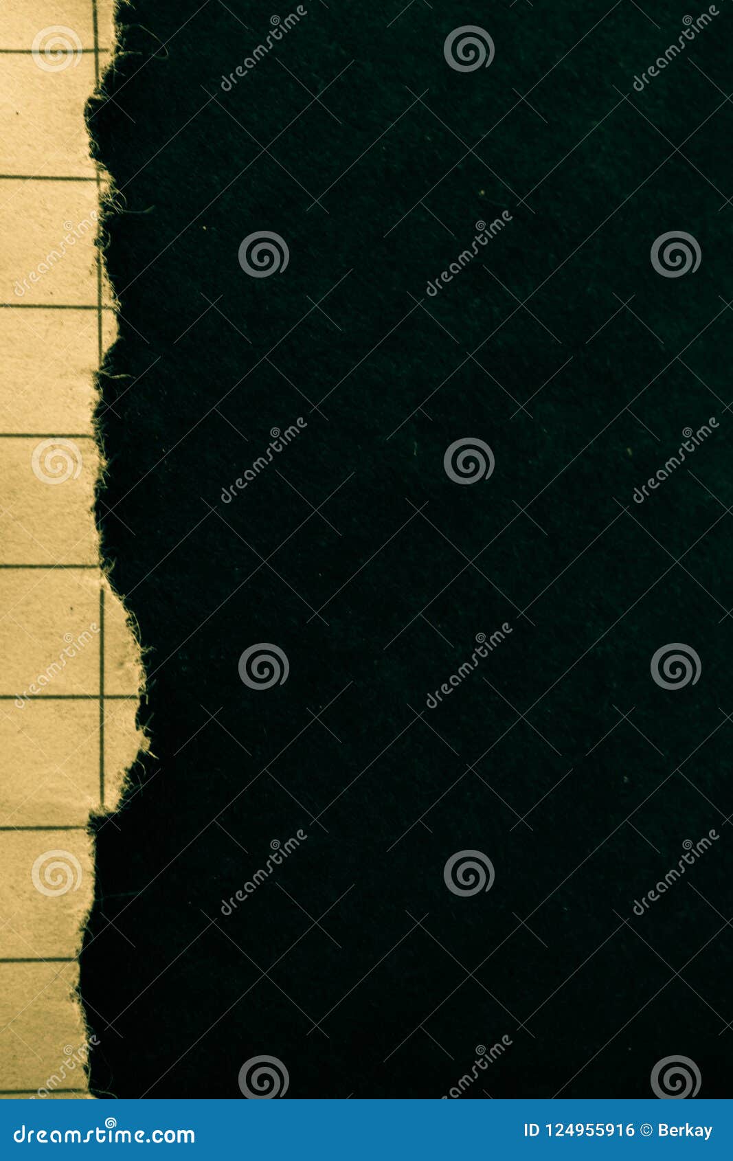 Chain and Torn Paper on Dark Background Stock Photo - Image of chain ...