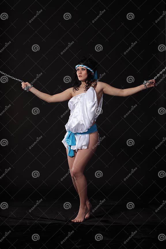 Chained Andromeda stock image. Image of femininity, bunch - 19106085