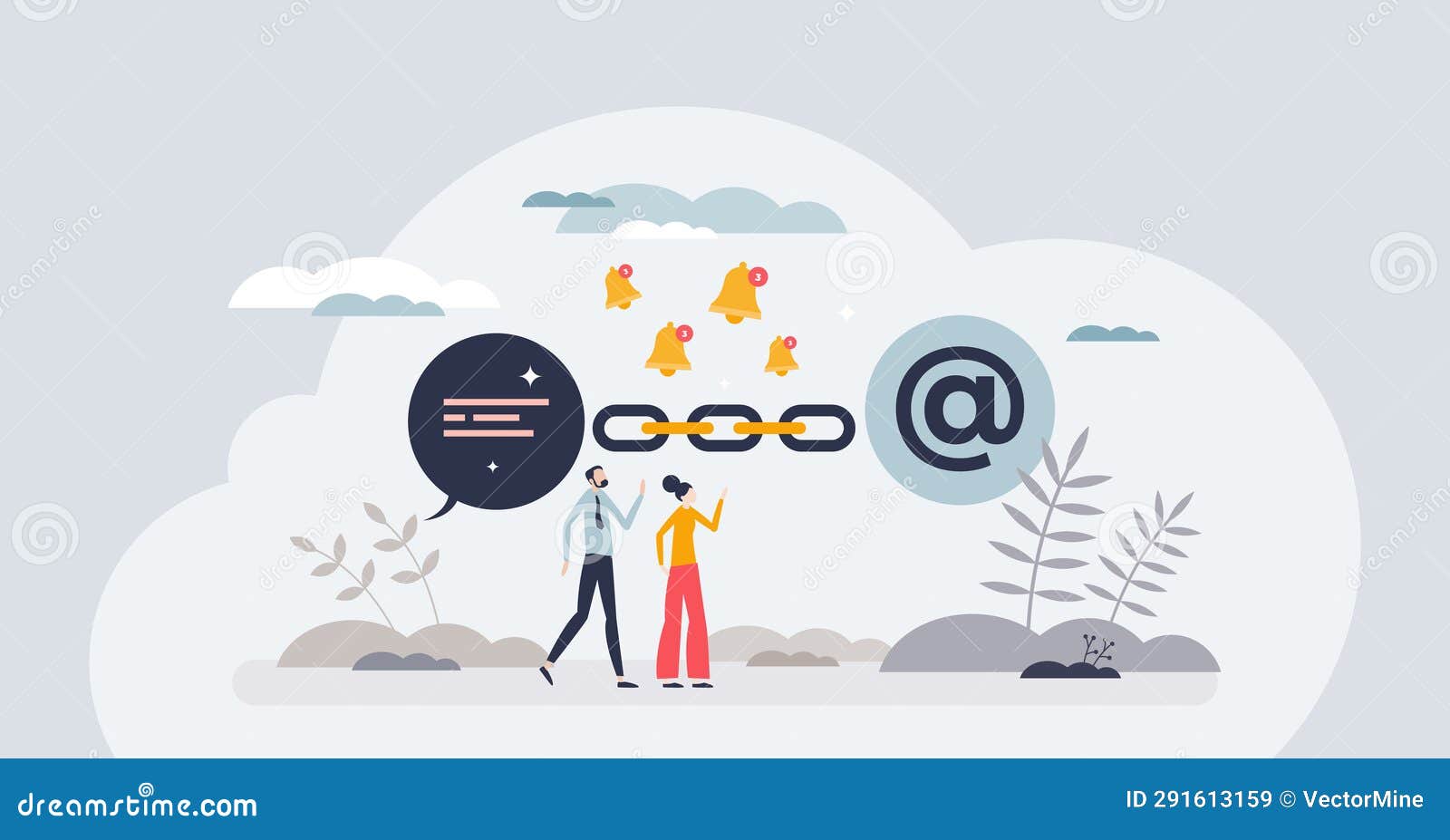 Chained Communications with Linked User Notifications Tiny Person ...