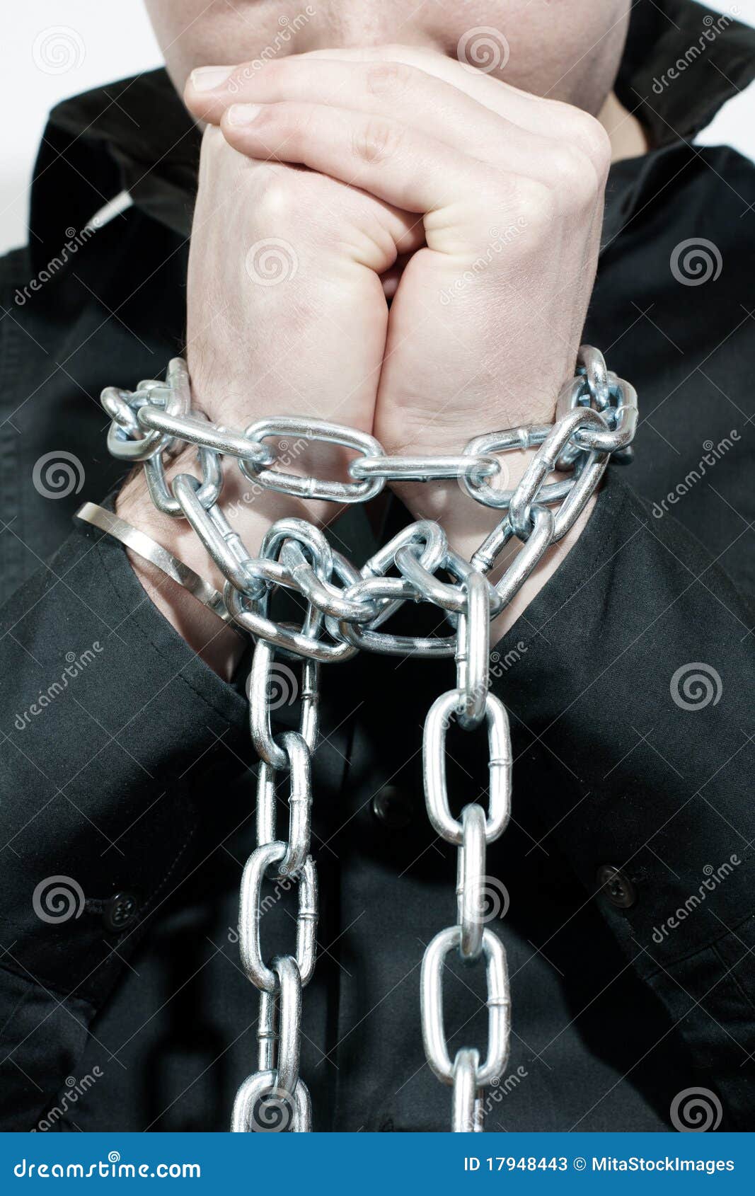 Chained hands stock image. Image of arrest, people, connection - 17948443