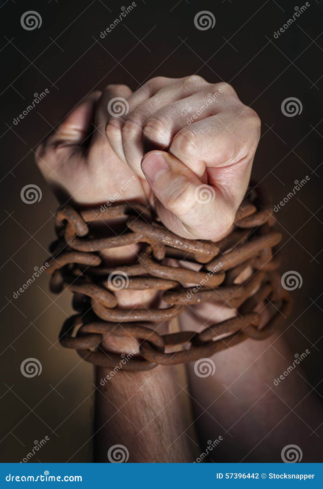 Chained stock photo. Image of bound, freedom, concept - 57396442