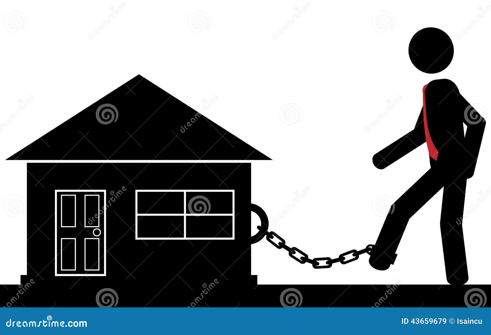 House Chained Stock Illustrations – 405 House Chained Stock ...