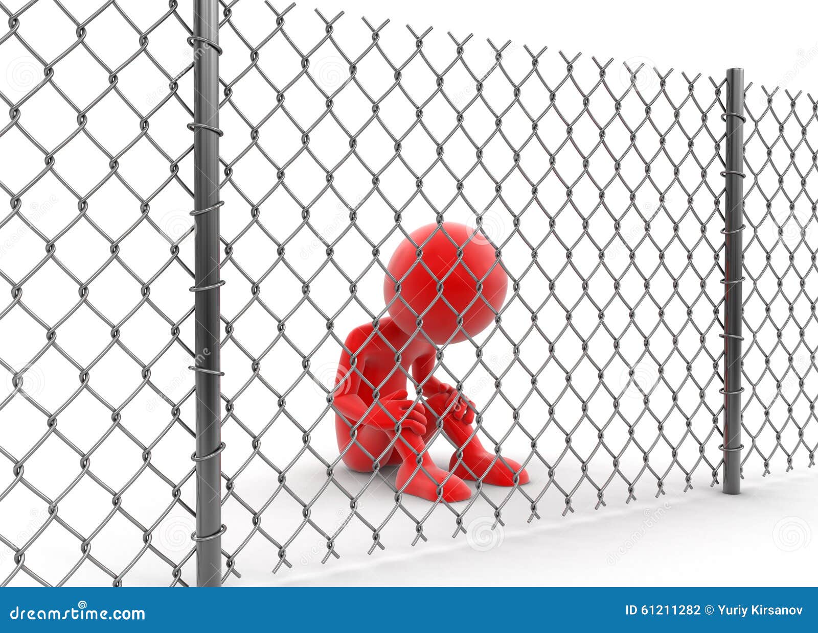 Chainlink Fence Stock Photo | CartoonDealer.com #34559364