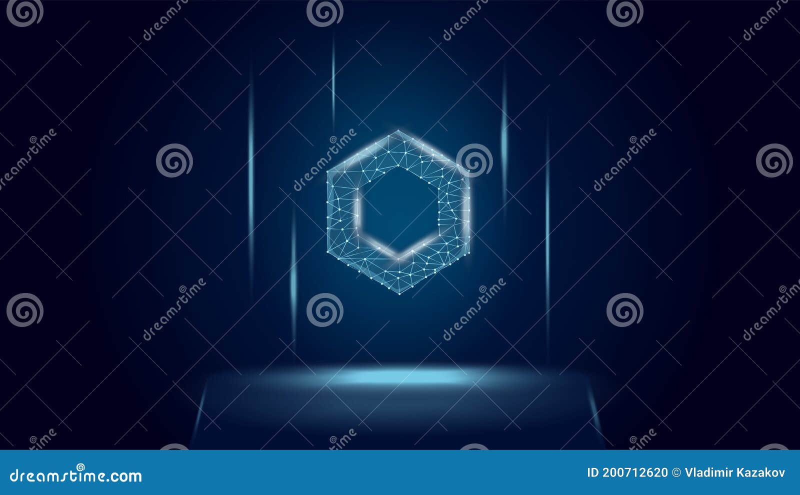 ChainLink LINK Token Symbol of the DeFi System Above the Pedestal ...