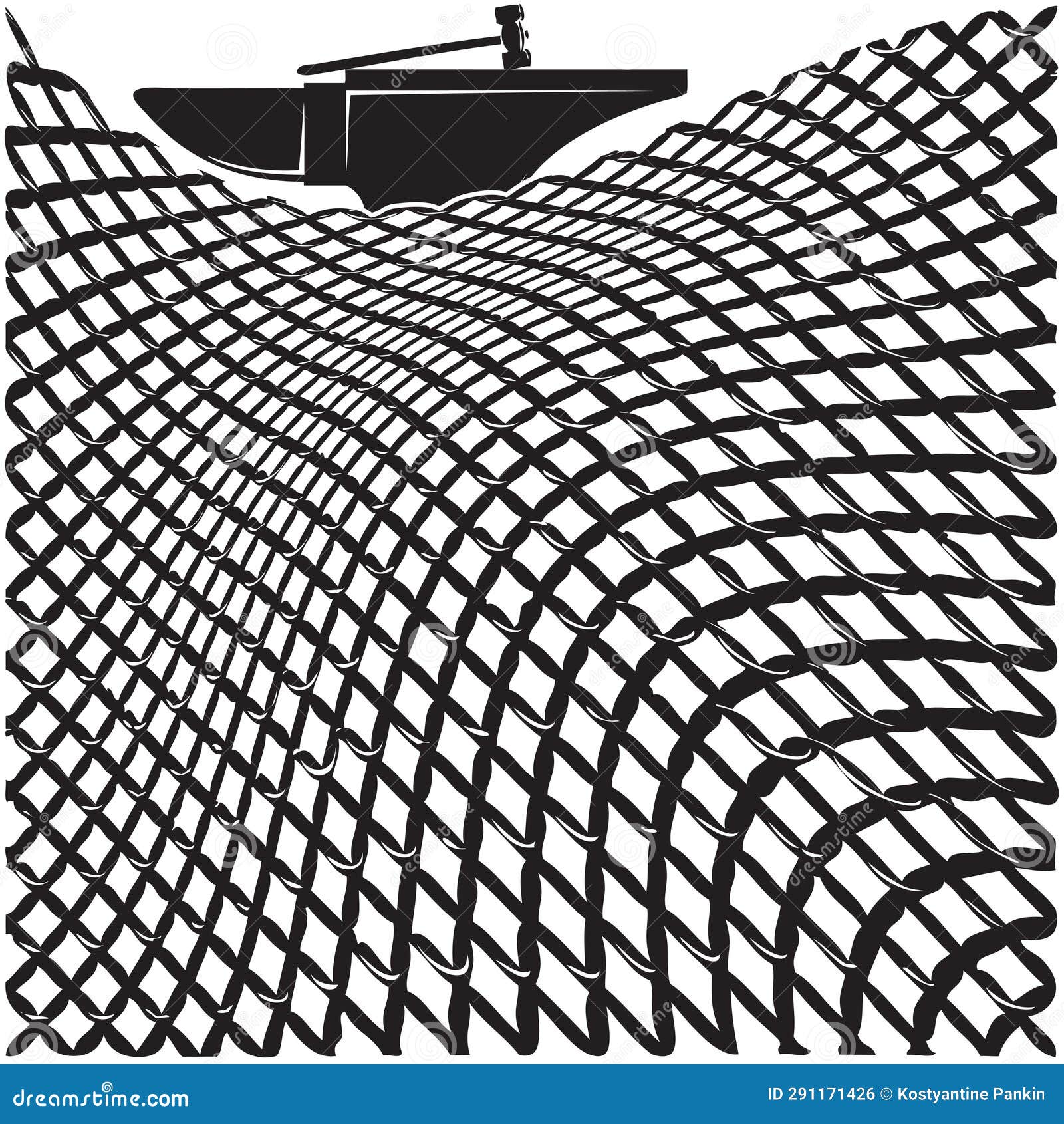 Chainmail Vector Illustration | CartoonDealer.com #291171426