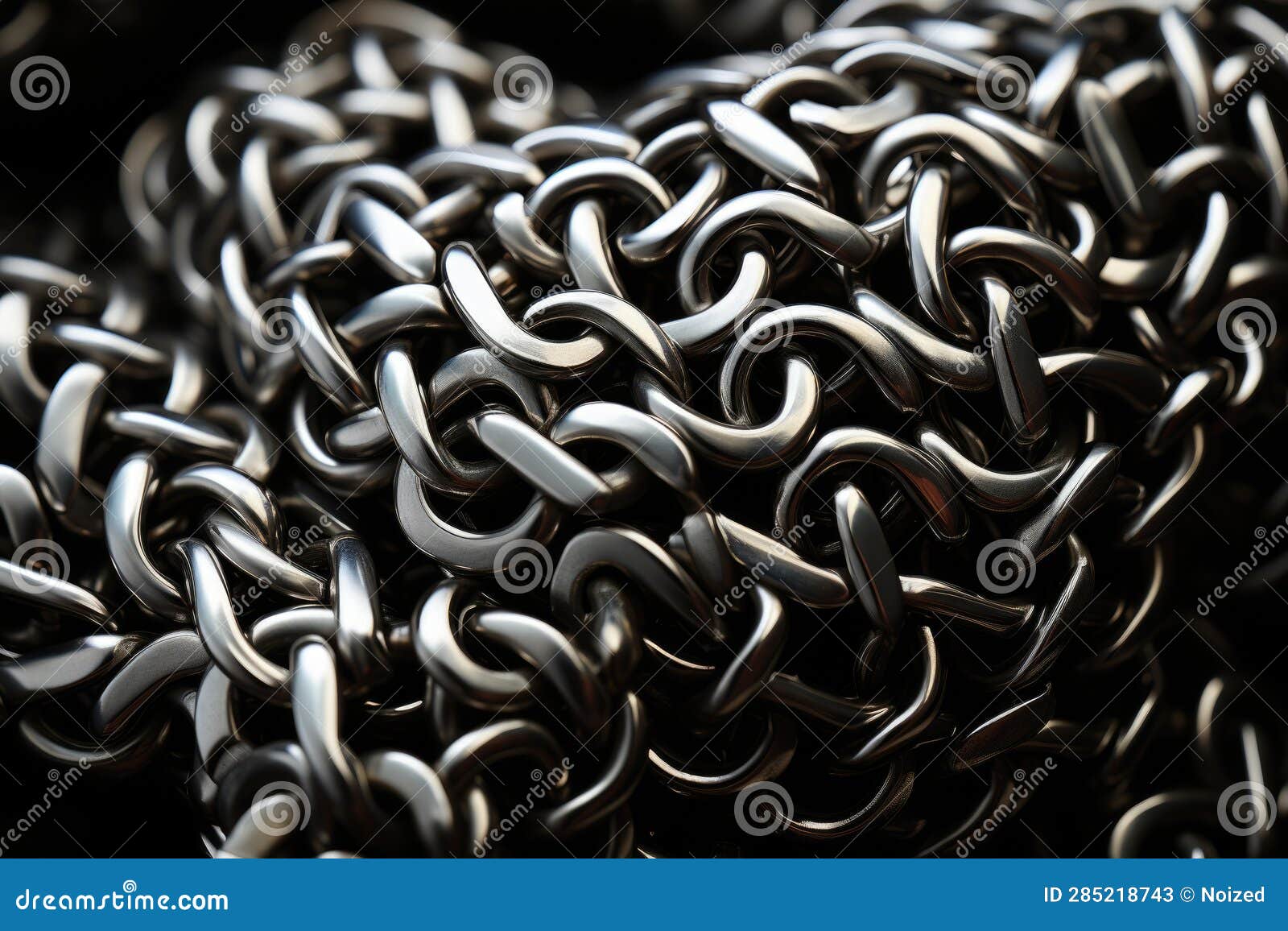 Chainmail Texture Background, Detailed Stock Illustration ...