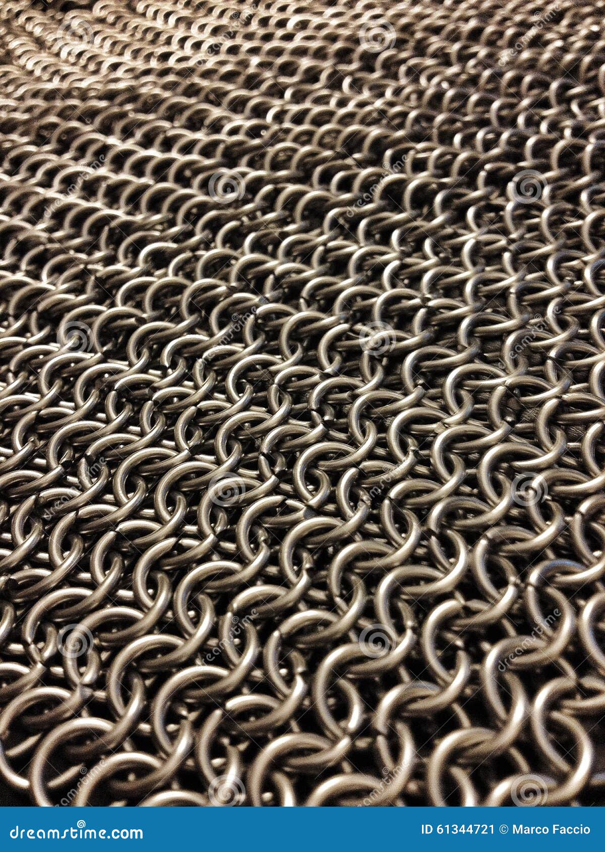 Chainmail Waves stock image. Image of historical, chainmail - 61344721