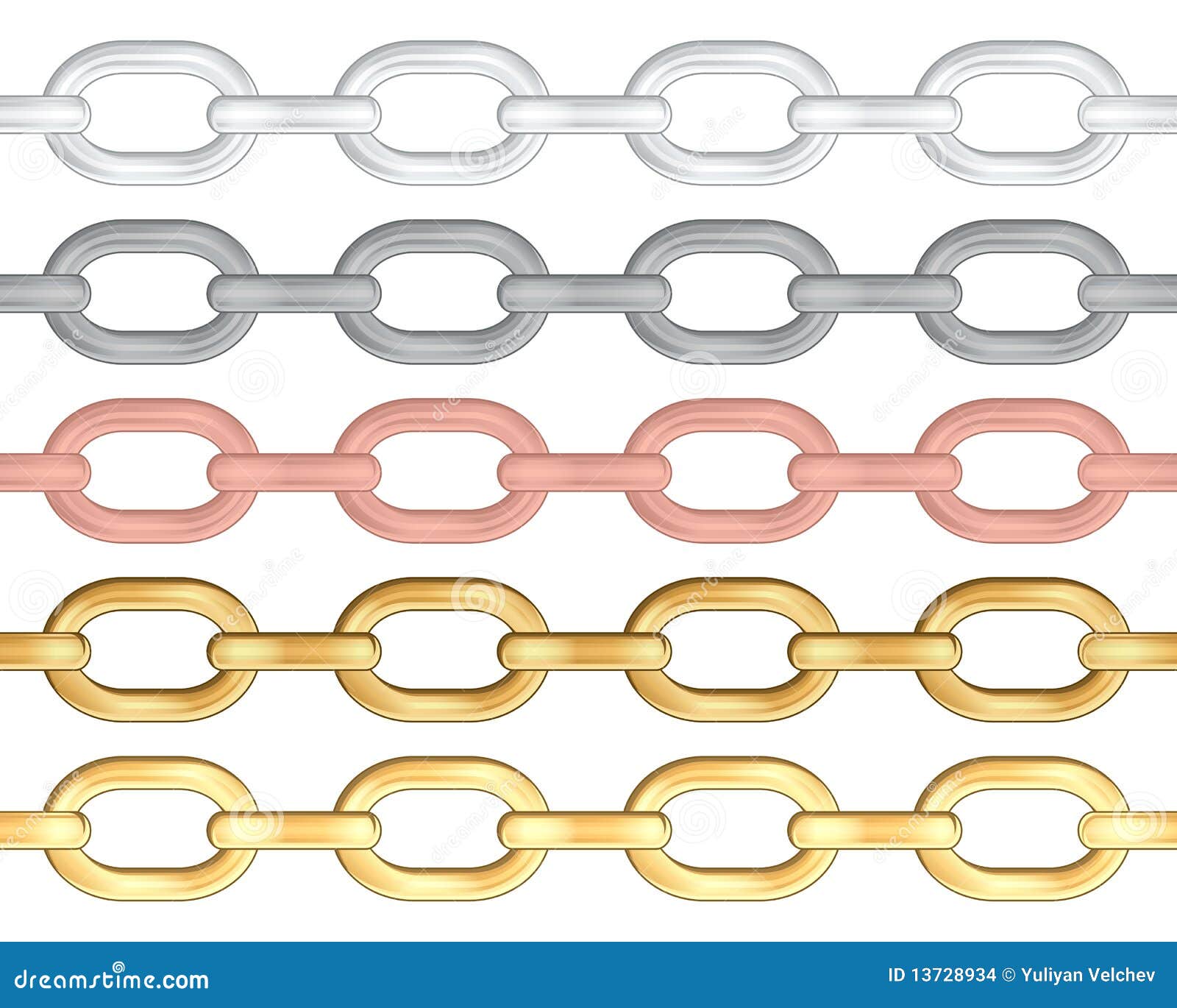 Chains stock vector. Illustration of security, rust, safety - 13728934