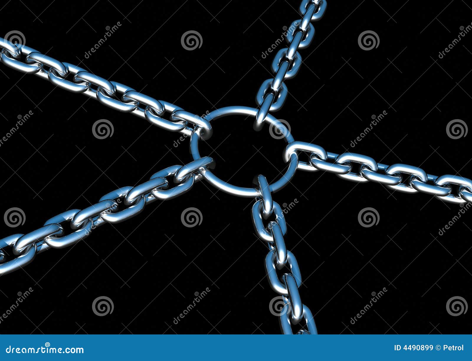 Chains stock illustration. Illustration of chains, power - 4490899