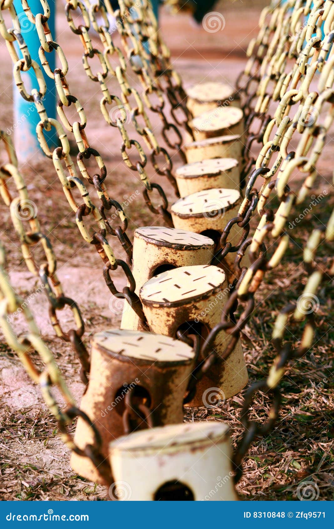 Strong Man With Chains. Problem Solving. Man In Captivity. Concept ...