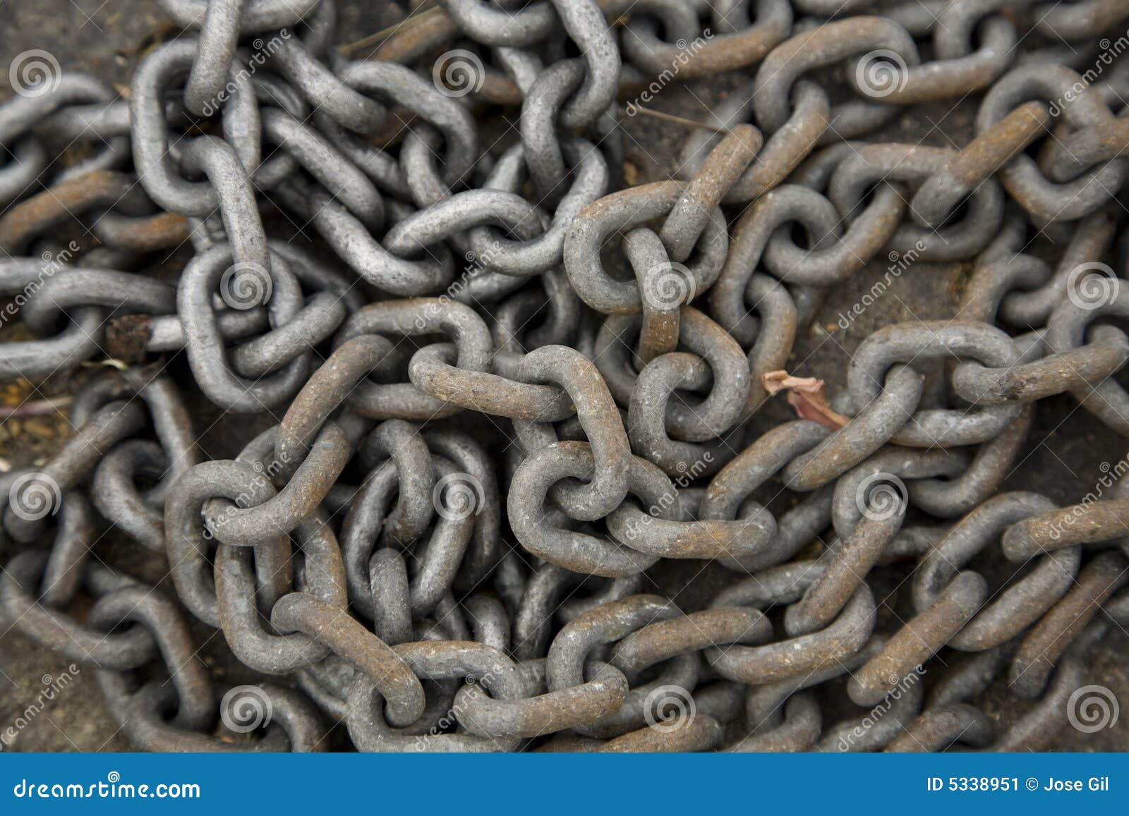 Chains Background 1 stock image. Image of rusty, pile - 5338951