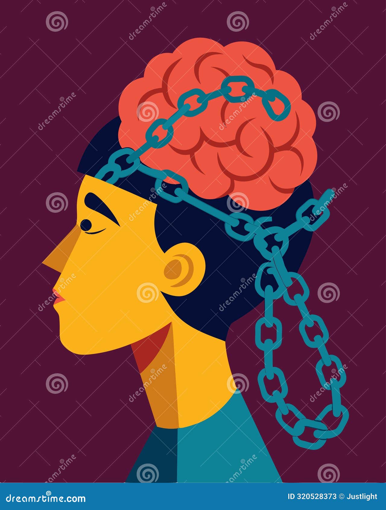 Brainwashing And Life - Pictured As A Word Brainwashing And A Wreck ...