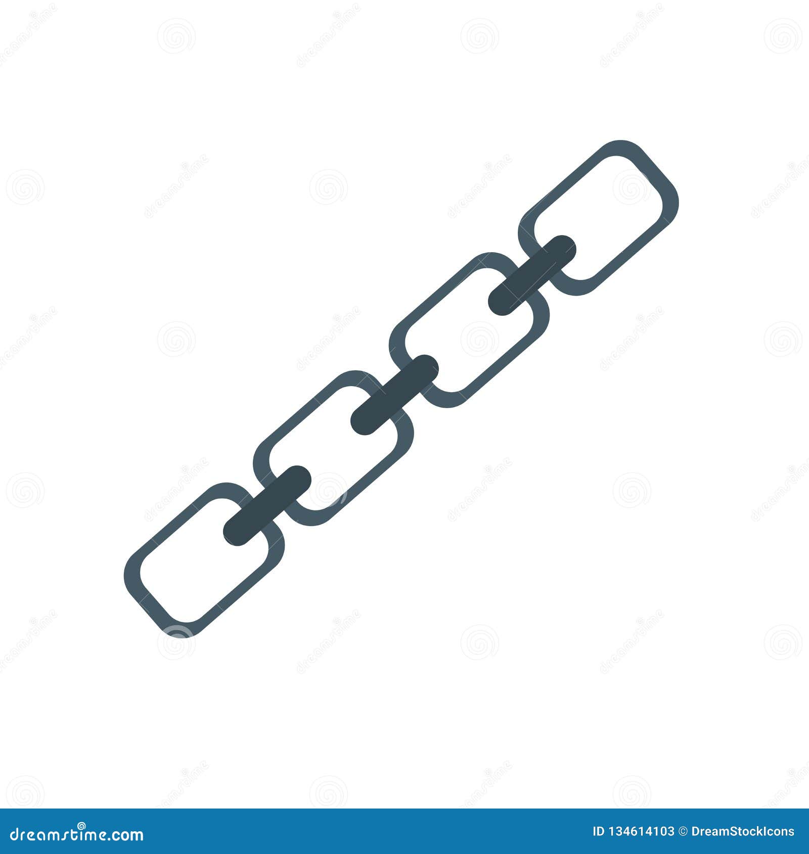 Chains Icon On White Background. Chains Icon For Your Web Site Design ...
