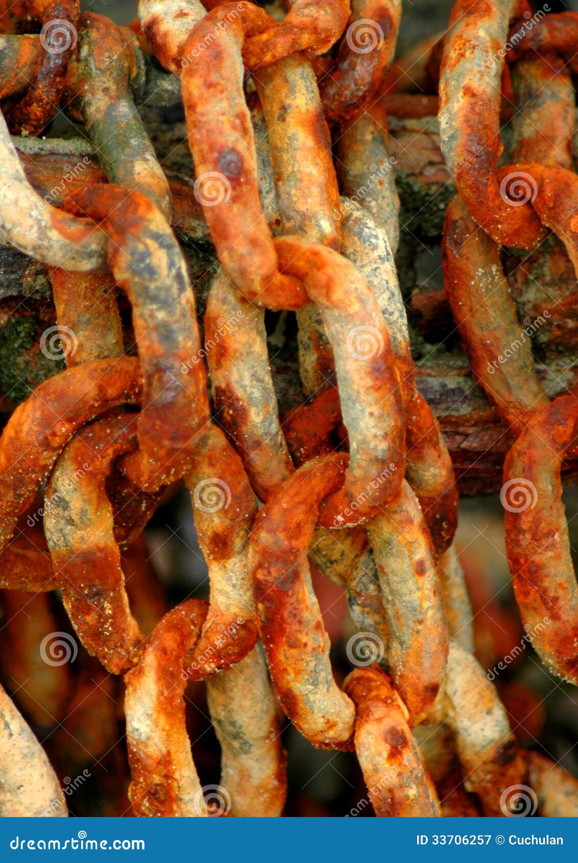 Rusting Chains Royalty-Free Stock Photography | CartoonDealer.com #416243