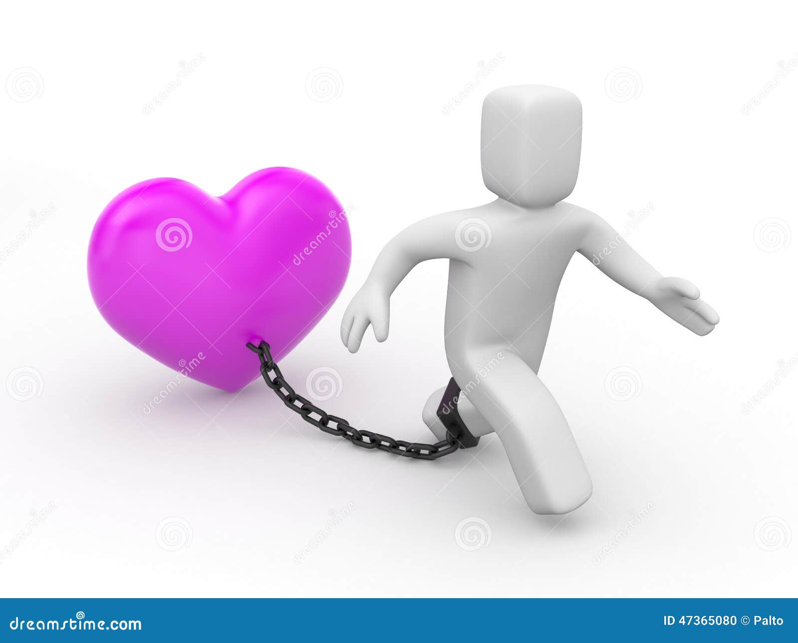 Chains of love stock illustration. Illustration of handcuff - 47365080