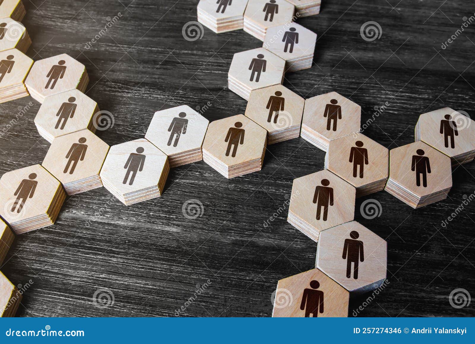 Chains of People and Business Relationships Form the Business ...