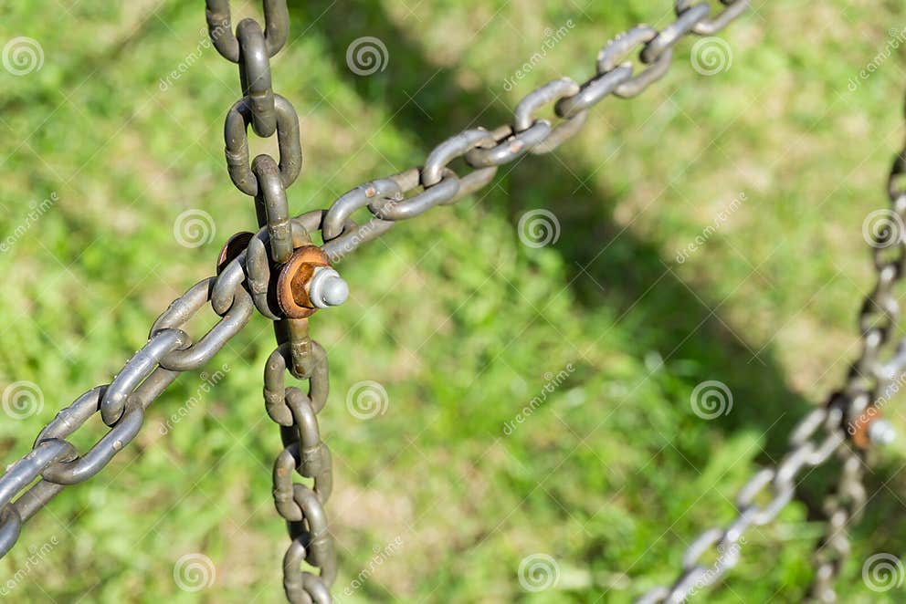 Chains and stock image. Image of anchor, safety, network - 59616899