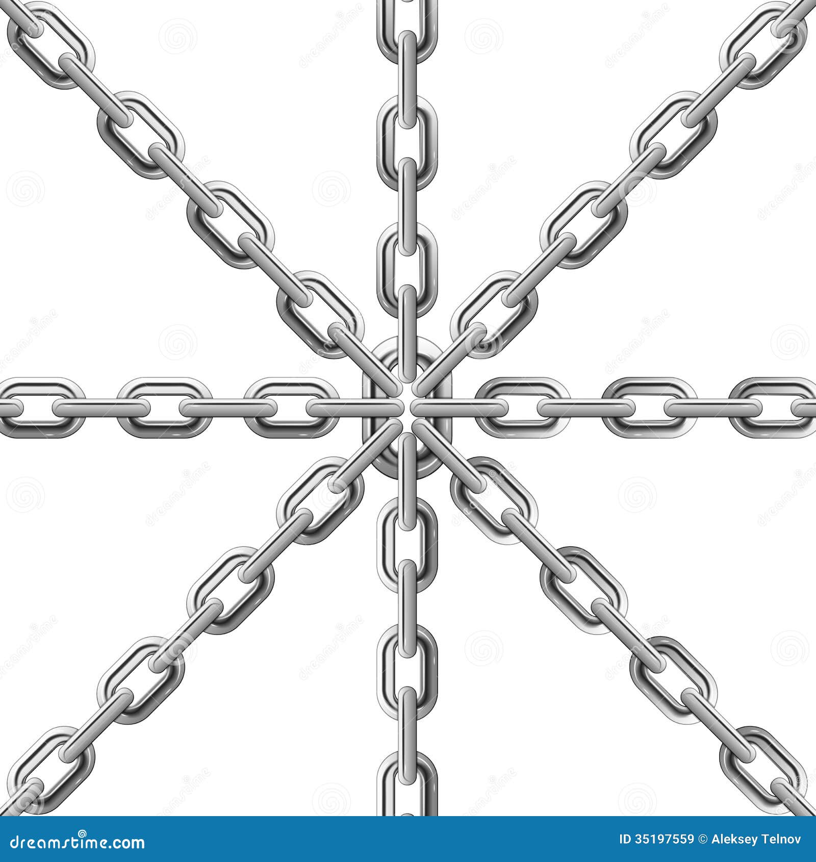 Chains Cartoon Vector | CartoonDealer.com #35197559