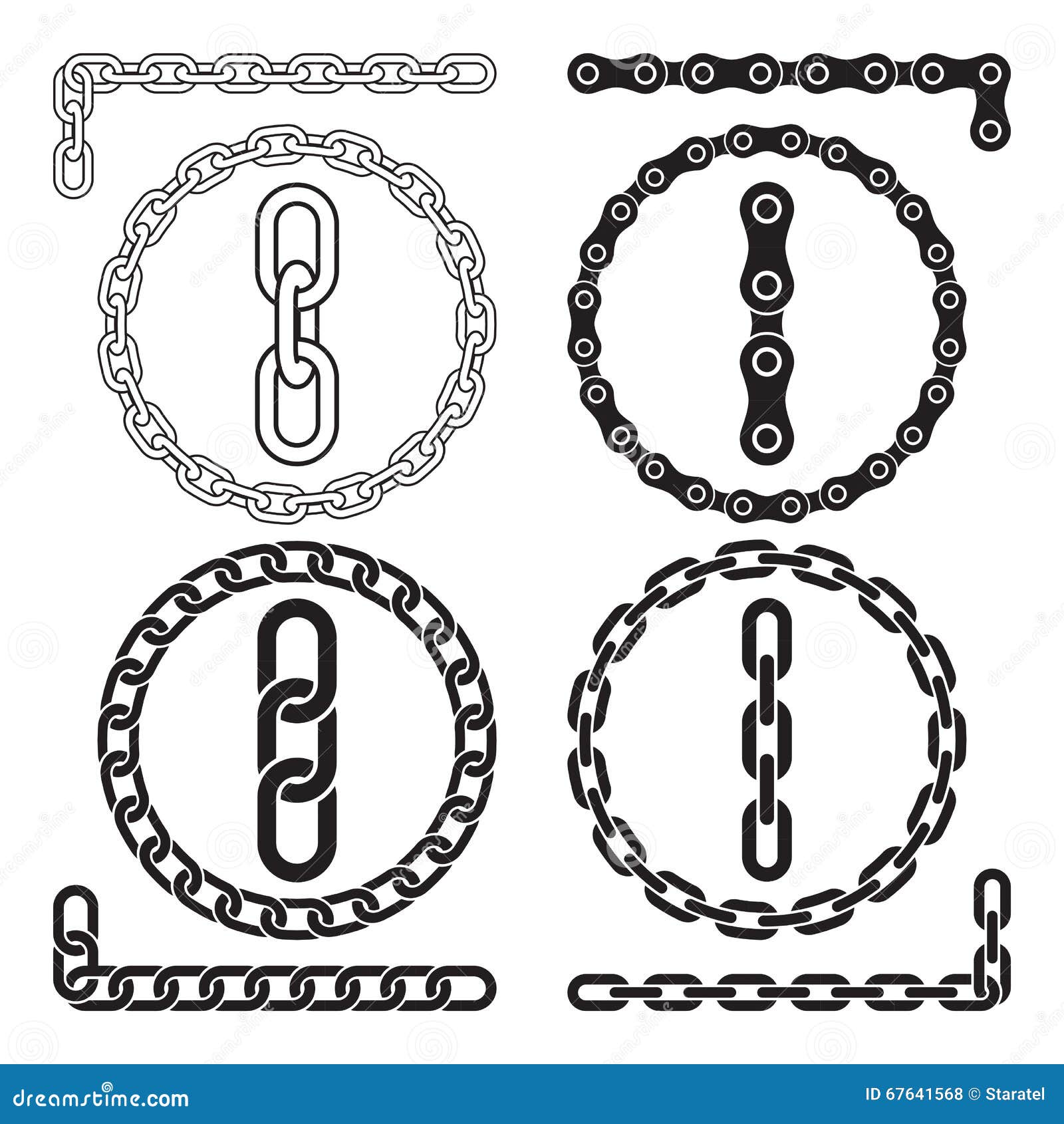 Chains. Vector Illustration Stock Vector - Illustration of business ... Chains. Vector Illustration Stock Vector - Illustration of business ...