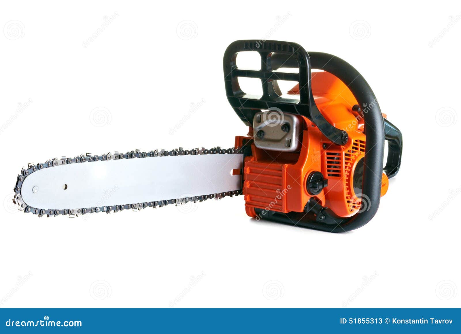 Chainsaw stock image. Image of mechanical, industry, equipment - 51855313
