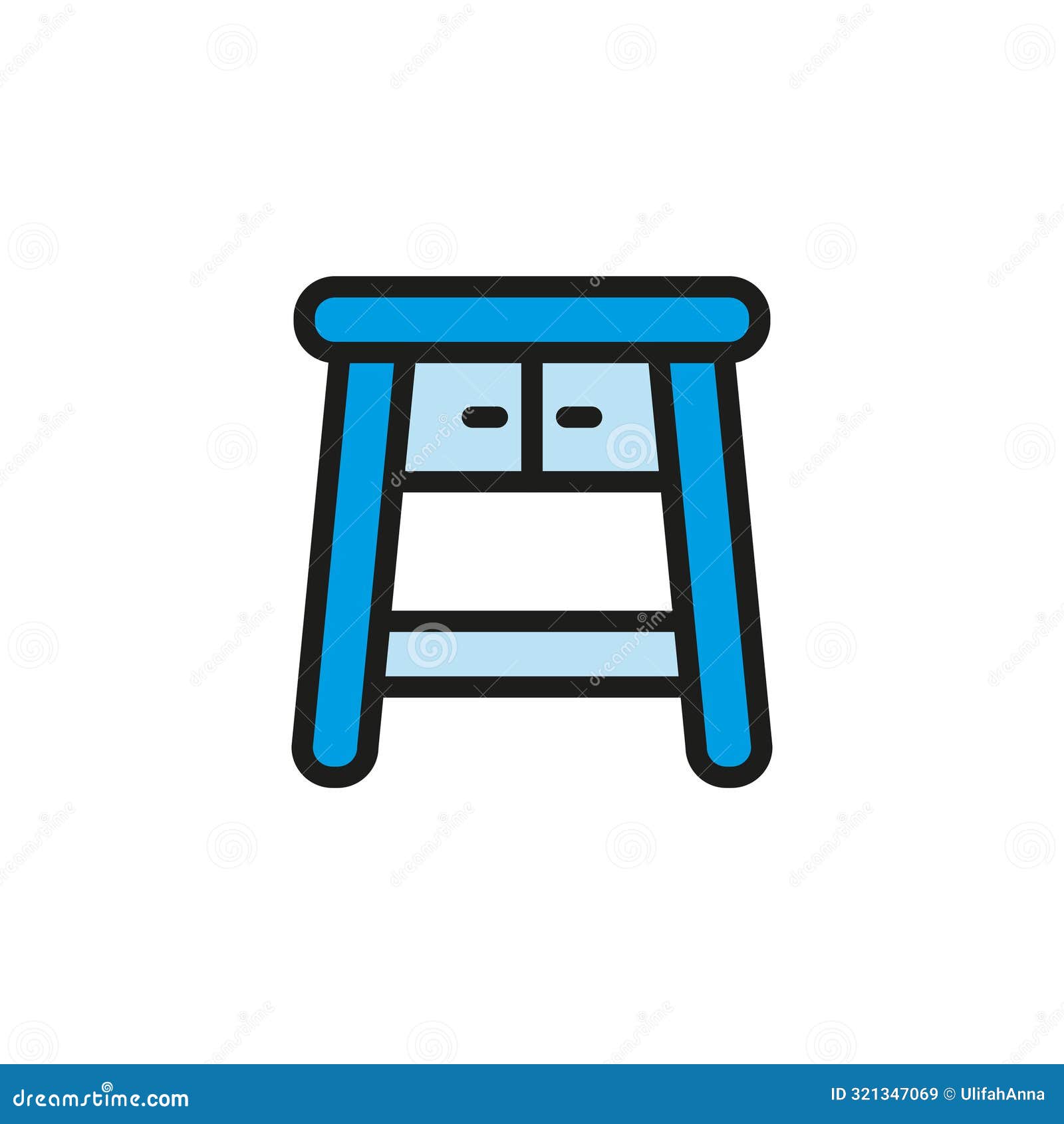 Side Table Vector Design Templates Simple and Modern Stock Vector ...