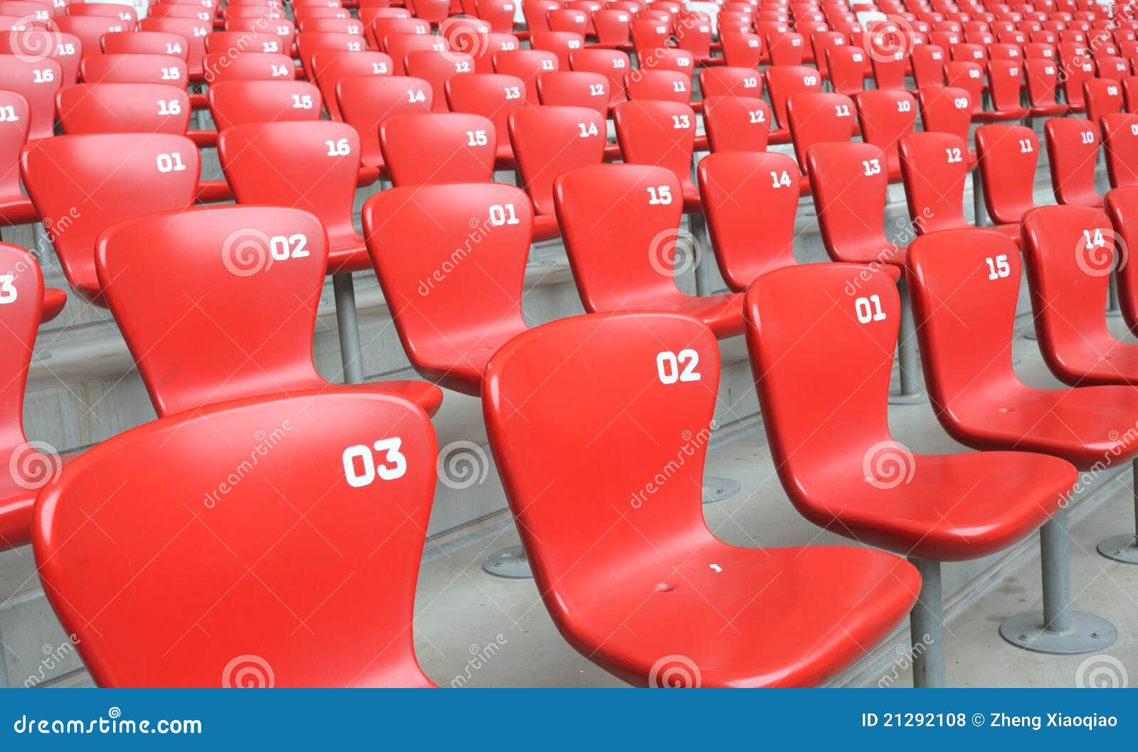 Chair array stock photo. Image of chairs, layout, number - 21292108