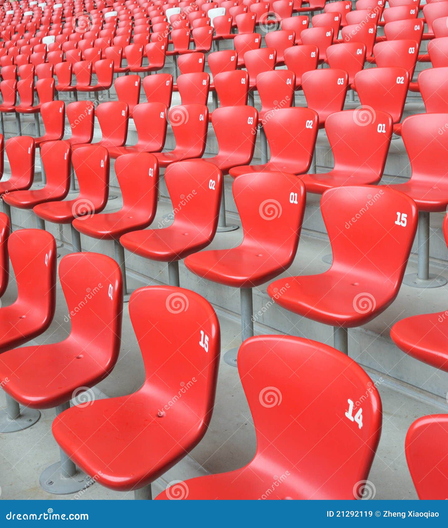 Chair array stock image. Image of pattern, architecture - 21292119