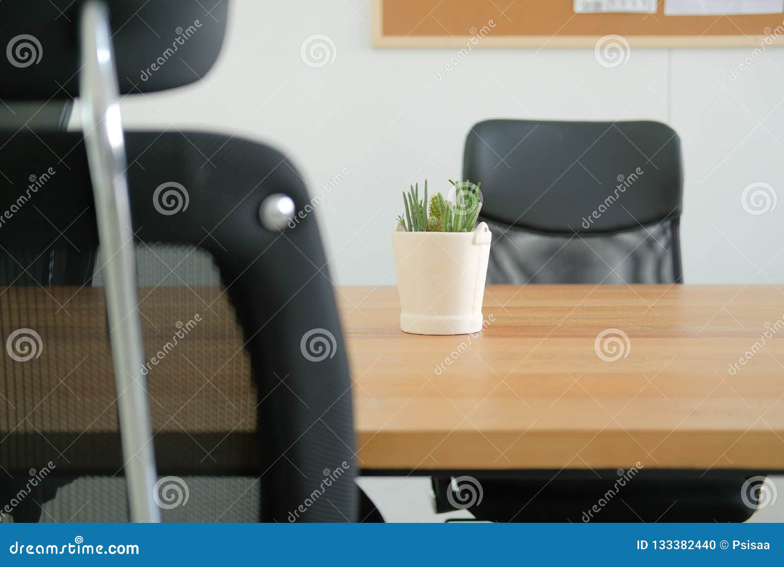 Chair Desk Table at Home Office. Working Space Workplace Workspace ...