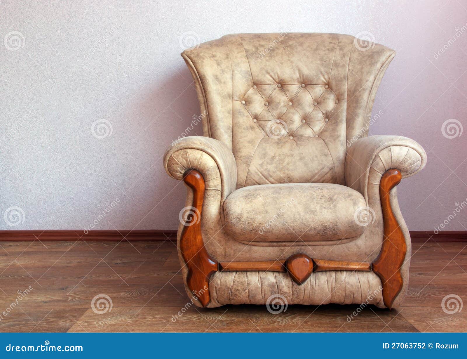 Chair in home stock photo. Image of armchair, isolate - 27063752