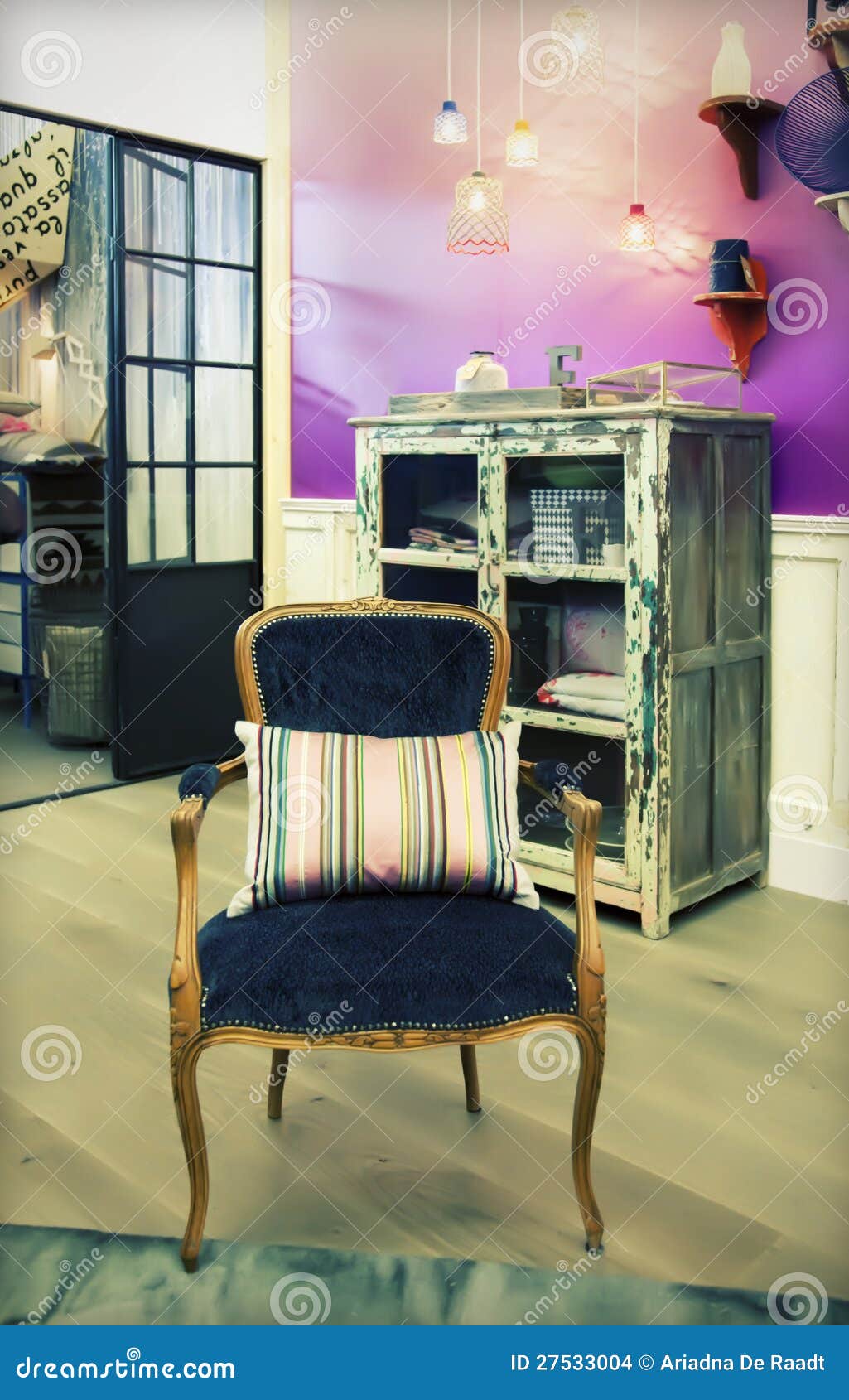 Chair in home interior stock photo. Image of interior - 27533004