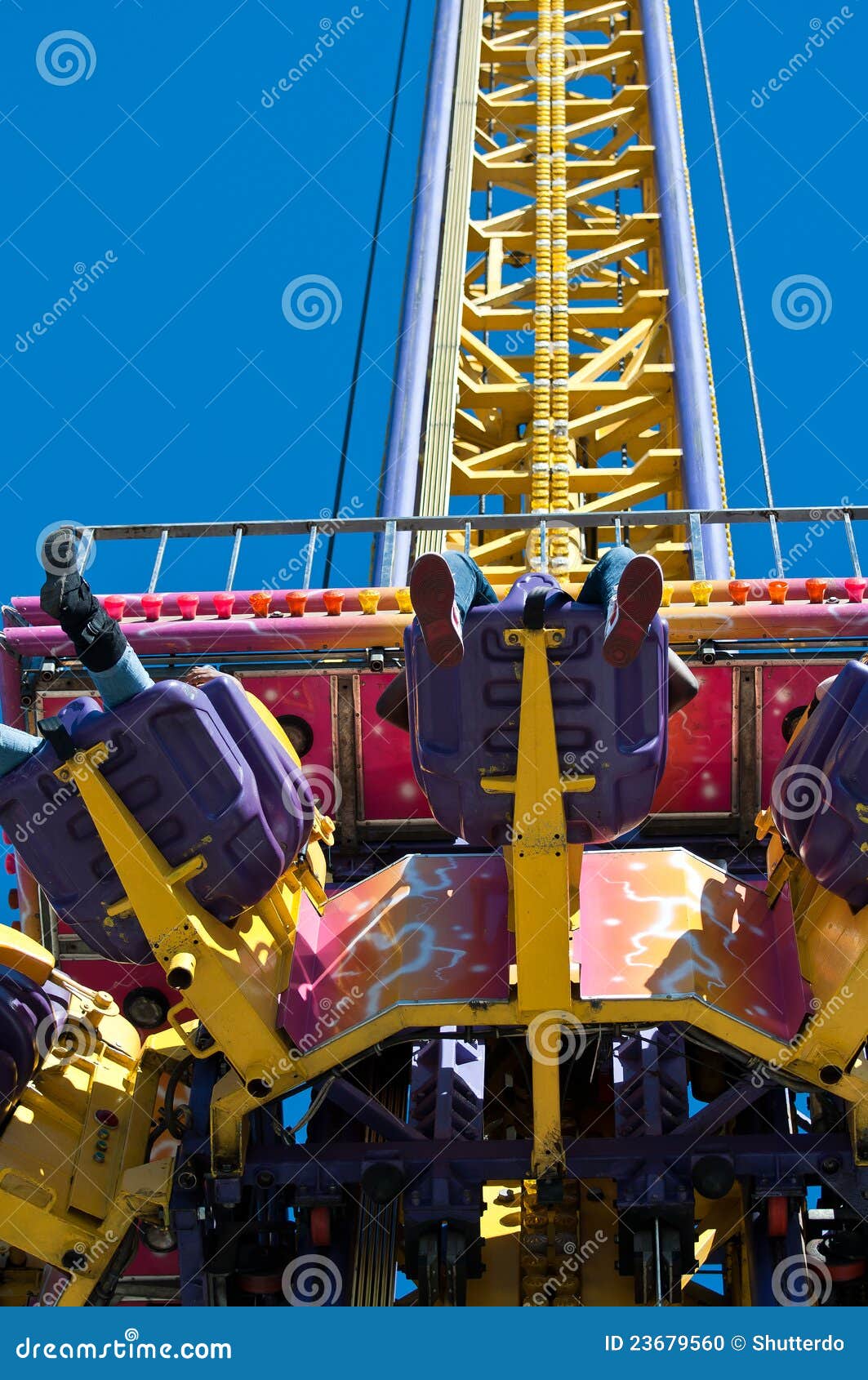 Chair Lift State Fair stock photo. Image of fall, elevation - 23679560