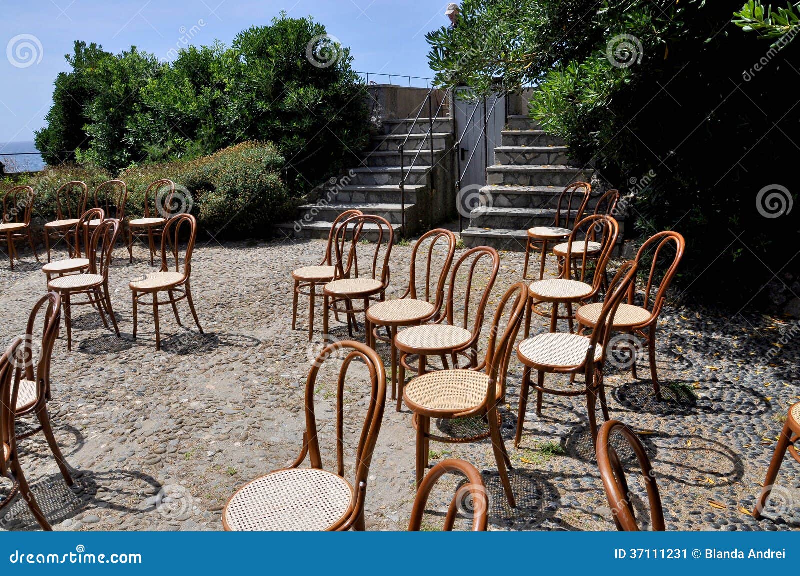 Chair Meeting stock image. Image of brown, single, wooden - 37111231